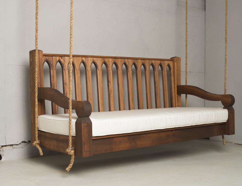 Cathedral Porch Swing Nostalgic Porch Swing Co